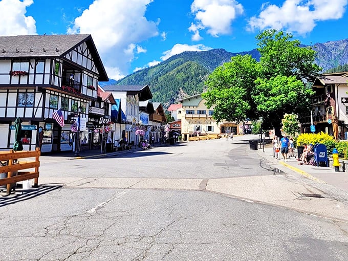 Bavarian charm without the passport! Leavenworth's storybook buildings transport you to the Alps while the Cascades provide a majestic backdrop.