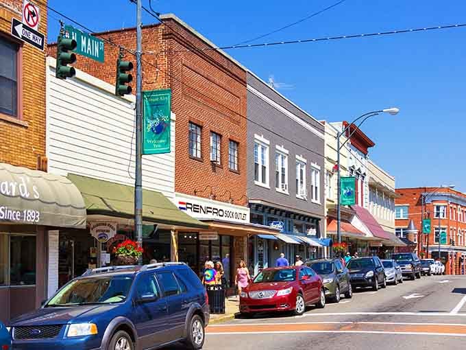 Main Street magic happens here - where brick buildings whisper stories and your wallet stays happy.
