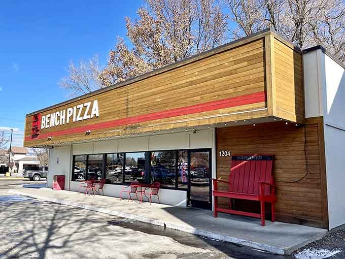 The iconic red bench outside says it all &ndash; this unassuming pizza haven might just change your life forever.