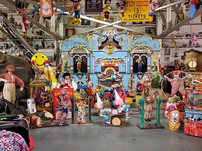 That vintage Fun House sign promises exactly what it delivers: pure, unfiltered joy from a simpler time.