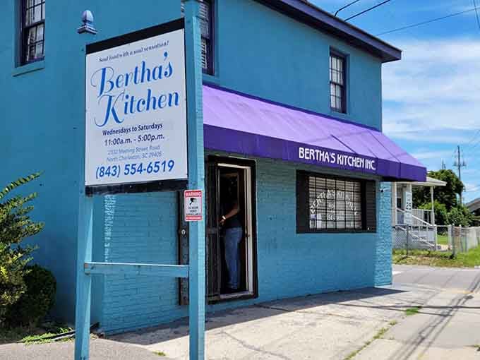 Bertha's Kitchen welcomes you with open arms and plates piled high with delicious home cooking.