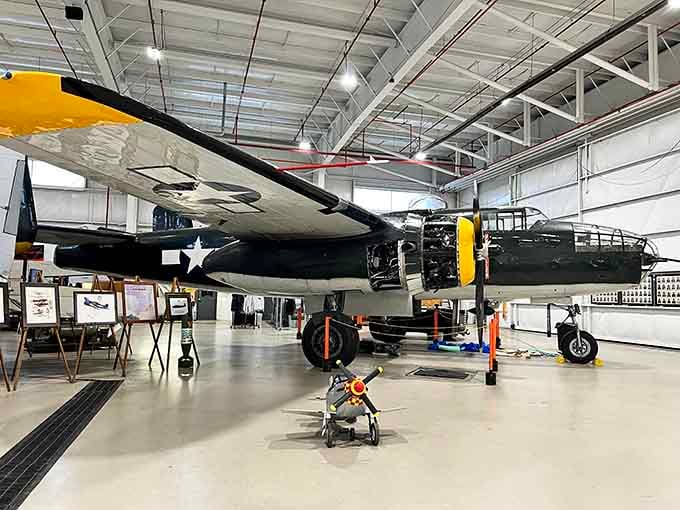 Standing beneath a B-17 bomber makes you realize just how brave those young crews truly were.