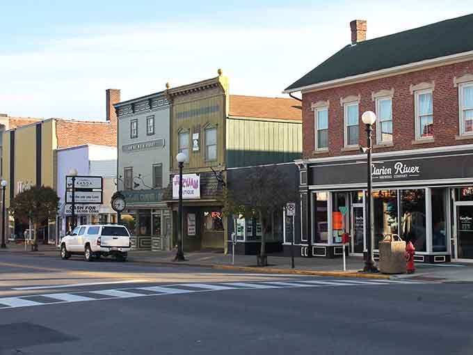 Classic American downtown charm meets modern convenience in this perfectly preserved slice of small-town paradise.