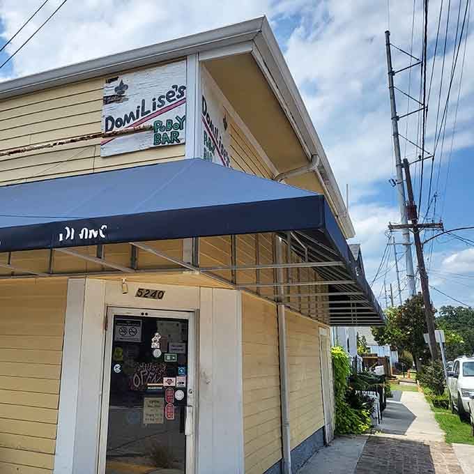 That corner building might look ordinary, but locals know it holds po-boy perfection inside.