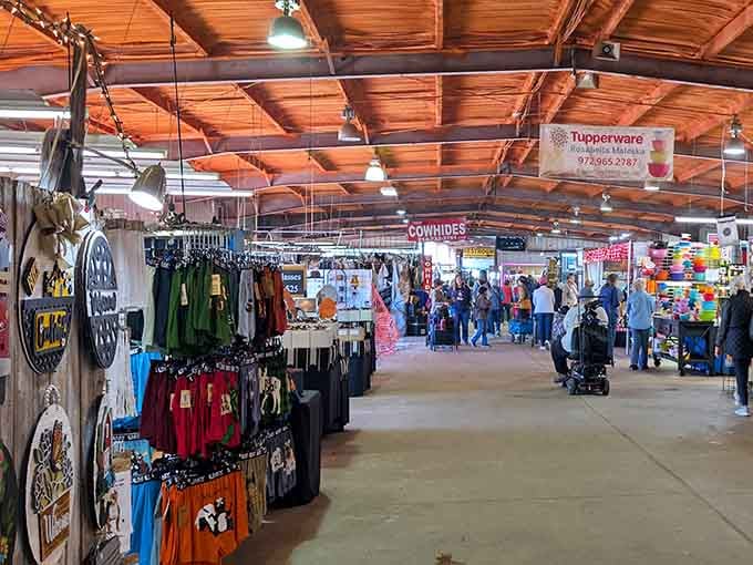 Wide aisles and endless vendor booths mean you'll need comfortable shoes and an adventurous spirit for this expedition.