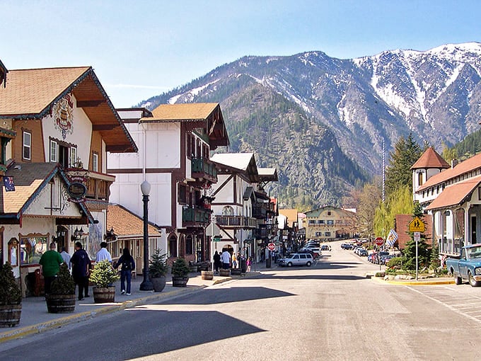 Where German architecture meets Washington wilderness. Strolling these streets feels like you've stumbled into a European fairy tale.