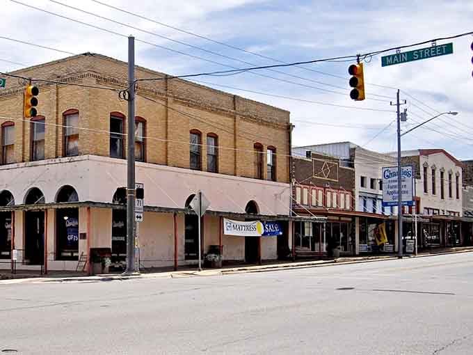 Main Street architecture that whispers stories of simpler times when every building had personality and purpose.
