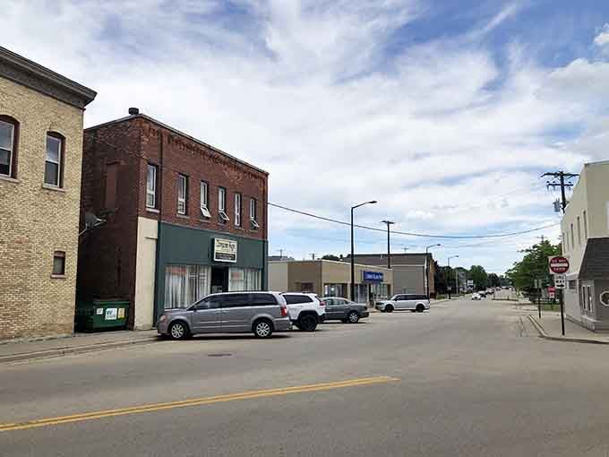 Wide-open downtown streets remind you that small-town living means never circling for a parking spot.