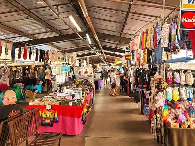 Endless aisles of colorful treasures stretch before you like a bargain hunter's version of the yellow brick road.