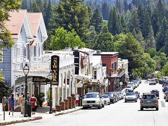 The tree-lined streets of Nevada City invite you to wander, where modern shops inhabit buildings with stories to tell.