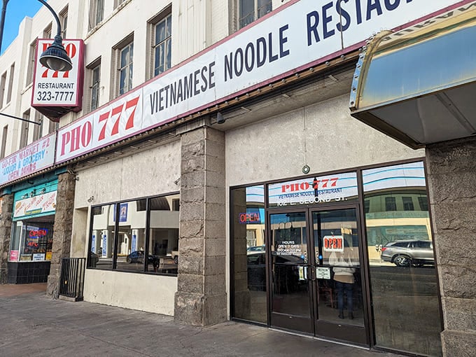 Like finding a $20 bill in old jeans, Phở 777's simple exterior belies the rich, flavorful surprises inside.