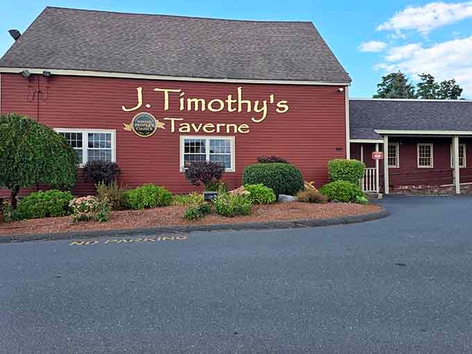 The welcoming facade promises good times and even better food, a combination that's worked for over two centuries.