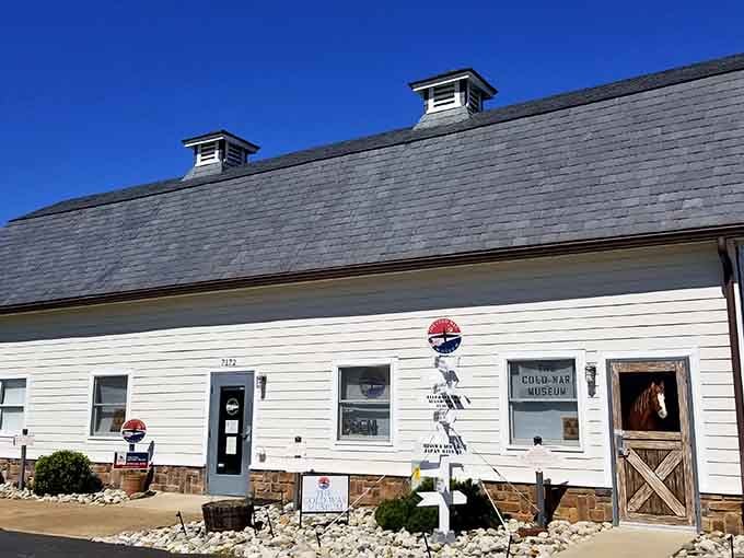 Those twin cupolas crown a former spy base where Cold War operatives once tracked global threats daily.