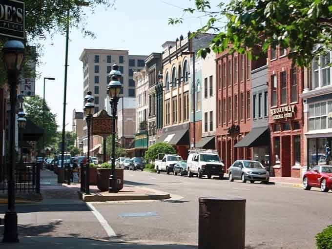 These colorful storefronts have witnessed generations of commerce without losing their architectural soul or small-town appeal.