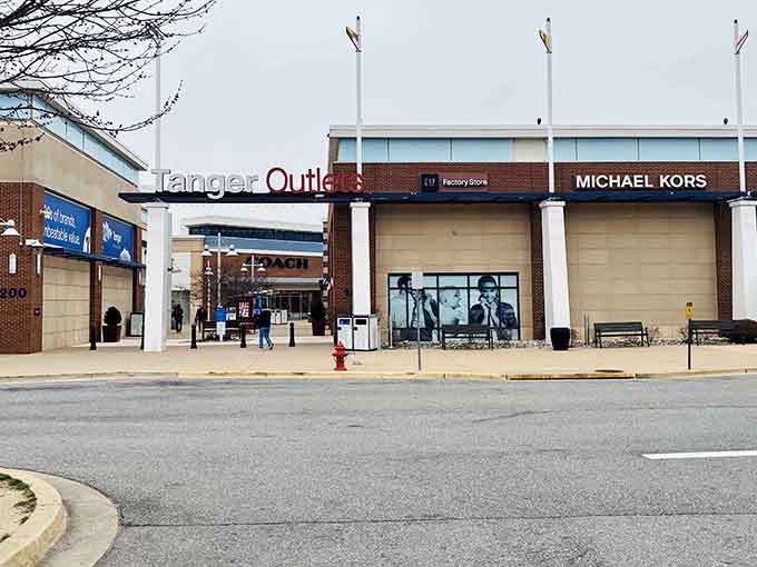 Designer names at outlet prices: where Coach and Michael Kors meet your actual budget instead of your fantasy one.