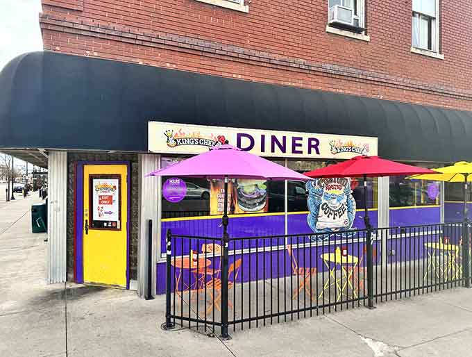 The exterior promises fun, flavor, and zero pretension, which is exactly what breakfast should deliver every time.