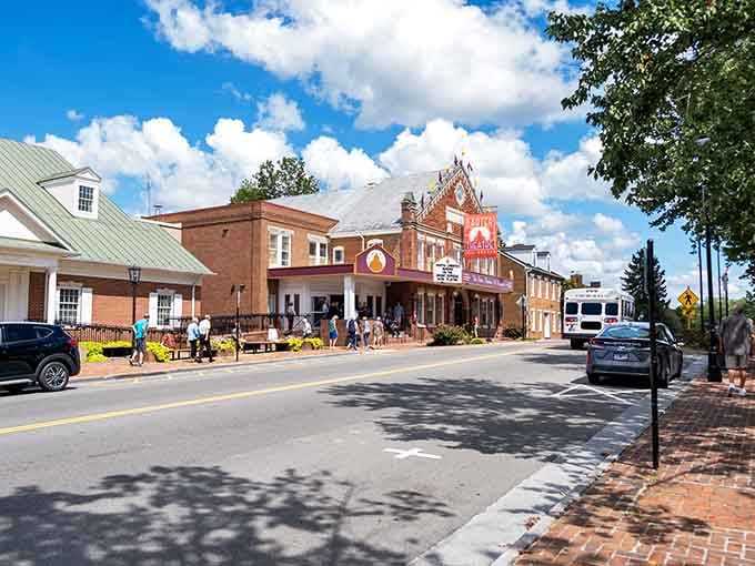 The Barter Theatre stands proud downtown, where culture meets community in the most delightful way possible.