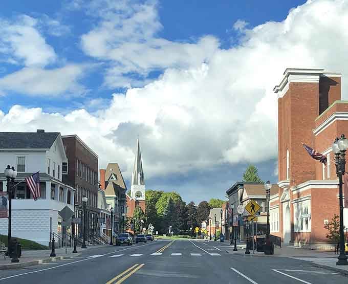 Wide streets and church steeples remind you that some towns never needed to reinvent themselves.