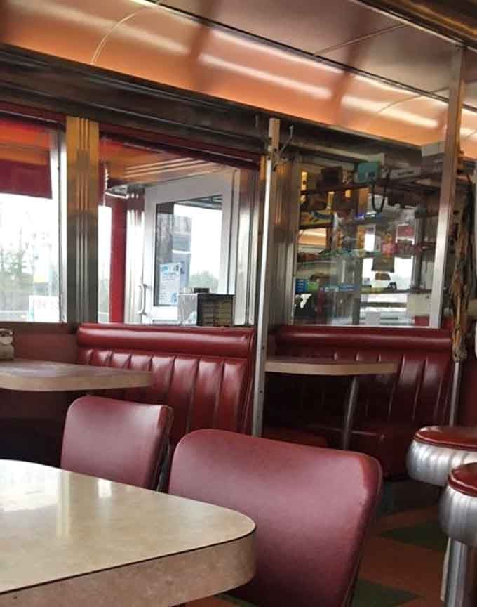 Classic red vinyl booths and chrome trim transport you to simpler times. This isn't manufactured nostalgia—it's the real deal that's been serving generations of hungry New Englanders.