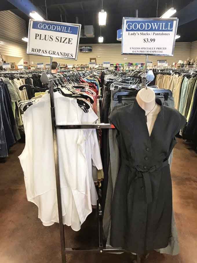 Fashion democracy in action &ndash; where designer labels and everyday basics share the same rack, all waiting for their second chance at stylish life.