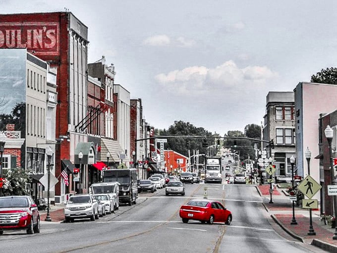 Downtown Madisonville offers that perfect "Norman Rockwell meets modern affordability" vibe, where locals actually wave to each other.