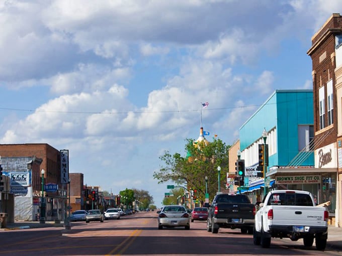 Downtown Mitchell feels like a movie set where everyone knows your name and nobody's in a hurry to get anywhere.