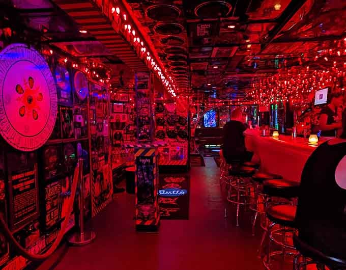 The ceiling alone deserves its own museum exhibit, packed with treasures demanding closer inspection.