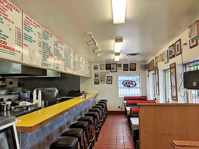 Step inside and you'll find counter seats with a front-row view of culinary magic happening right before your eyes.