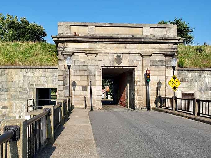 That stone archway has welcomed everyone from soldiers to presidents, and now it's your turn to cross the threshold.