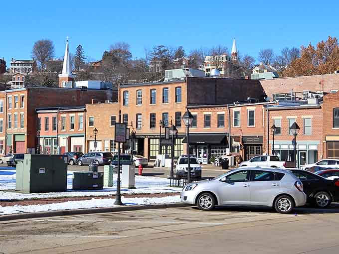 Winter transforms downtown into a snow globe you can actually walk through, minus the annoying shaking and fake snow.