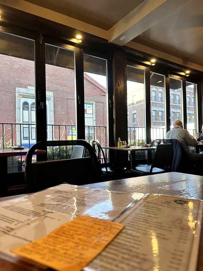 Window seats at Giacomo's mean watching the North End bustle by while twirling linguine. Life doesn't get better.