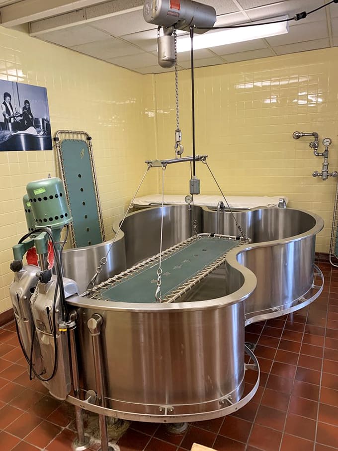 This Hubbard Tank looks more like a medieval torture device than therapy equipment, yet it was considered cutting-edge treatment.