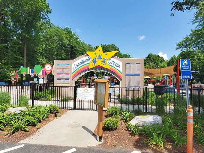 That welcoming gate isn't just decorative; it's your portal to where accessibility meets pure childhood joy.