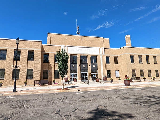 The stately Price City Library stands as a testament that intellectual wealth remains free even in America's most affordable corners.