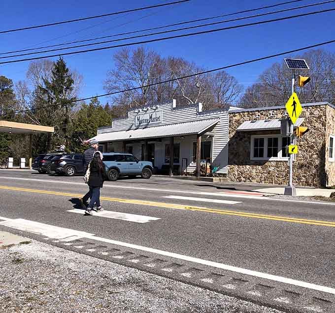 The Mentone Market stands ready to prove that small-town general stores still have more character than entire shopping malls.