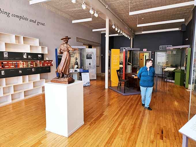 Inside the National Willa Cather Center, literary history comes alive through thoughtful exhibits and artifacts that transport visitors into the world that shaped a literary giant.