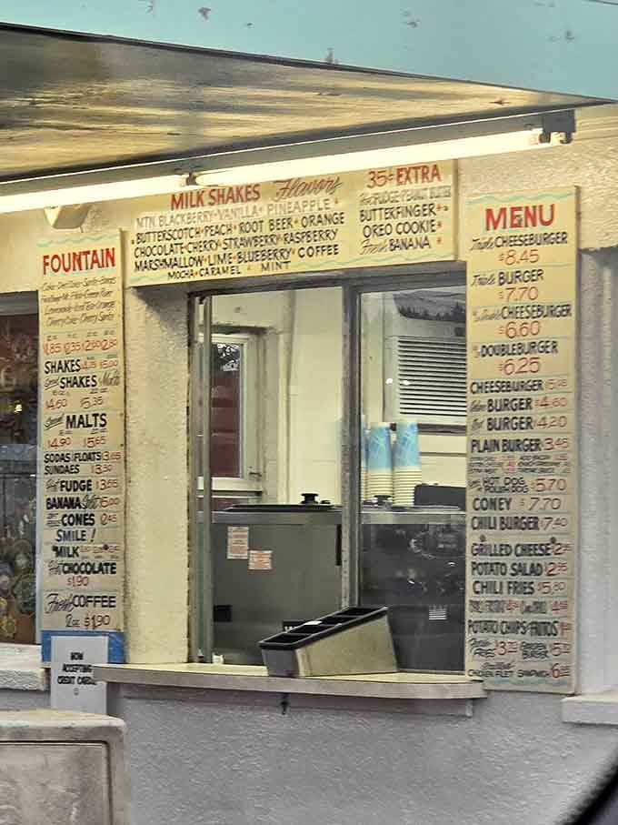 Every flavor imaginable lines that menu board, turning a simple shake decision into the world's most delicious dilemma.