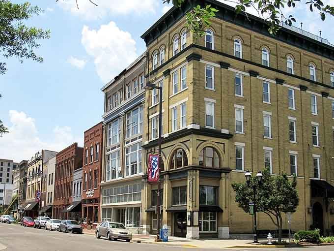 Victorian-era buildings stand proudly, reminding us that quality construction never goes out of style or fashion.