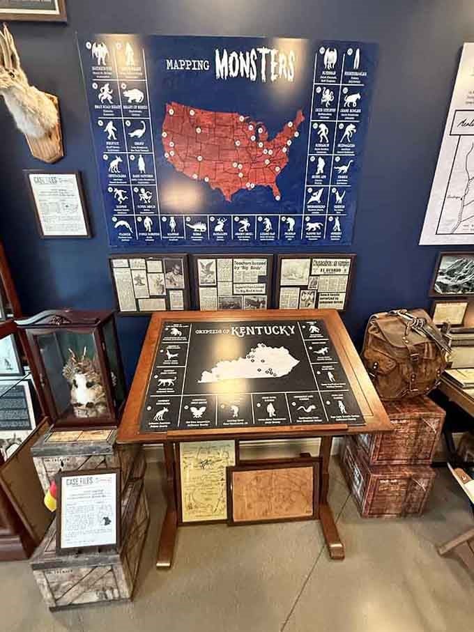 Every pin marks a monster sighting, proving that America's real pastime isn't baseball&mdash;it's spotting cryptids in the woods.