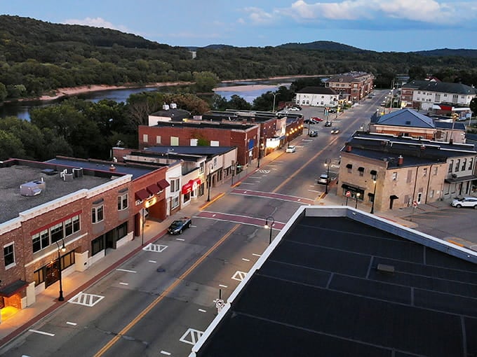 Downtown Prairie du Sac proves small-town America still has plenty of charm left in the tank.