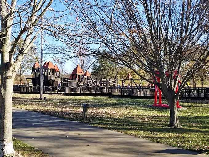 The adventure begins where ordinary playgrounds fear to tread, and your kids' imaginations are about to run wild.