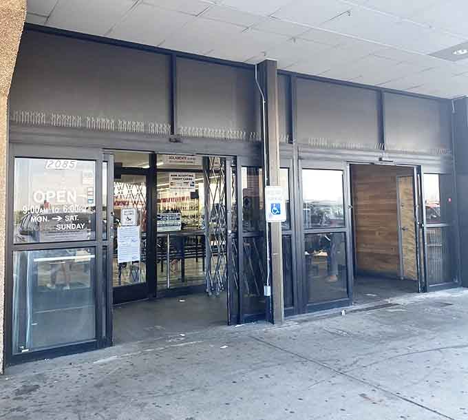 Those glass doors are the gateway to hours of treasure hunting you definitely didn't plan for today.