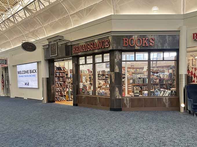 The "Welcome Back" sign knows you'll return—resistance is futile when books cost less than coffee.