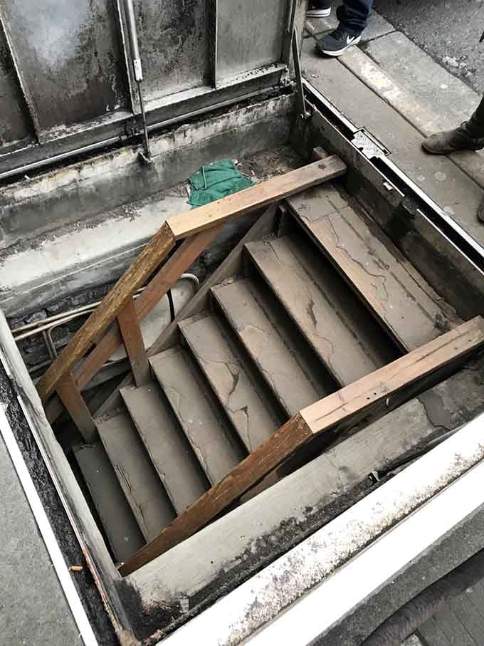 That innocent-looking opening? It's where countless victims dropped through saloon floors into a nightmare they never saw coming.