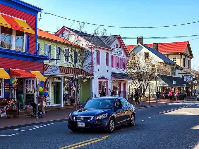 Downtown St. Michaels serves up charm by the block, where history meets your afternoon stroll.