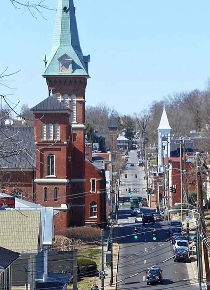 When your town looks this good from every angle, you start understanding why people keep "accidentally" missing their highway exit.