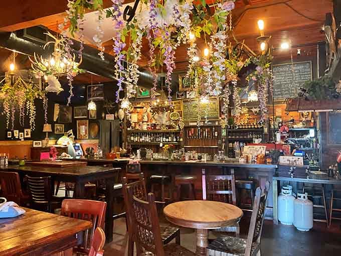 The Sparrow & Serpent's whimsical interior transforms ordinary dining into an enchanted evening you'll treasure forever.