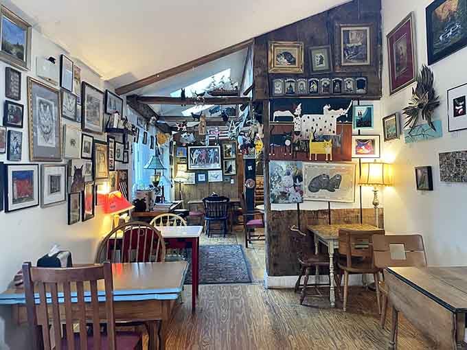 Step inside and discover walls so packed with art, you'll find new treasures on every visit.