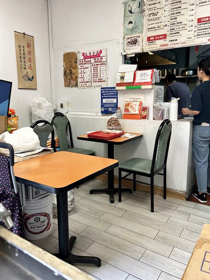 A handful of tables is all you need when the food speaks this loudly for itself.