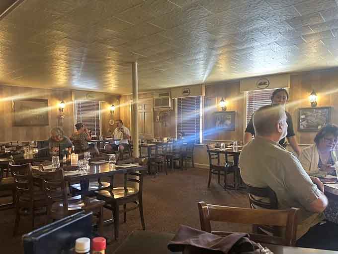 Step inside and you'll find dining rooms that feel like history without the stuffiness, just good food and better company.